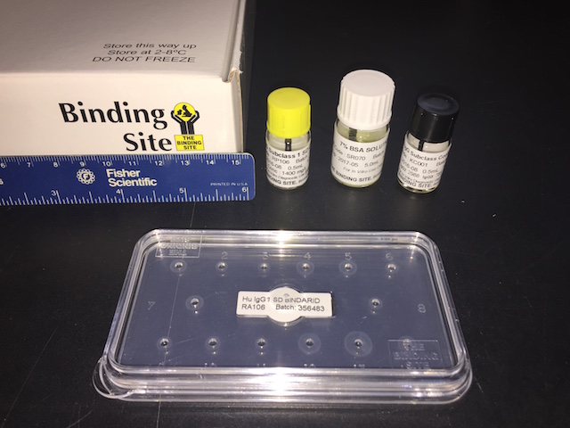Radial Immunodiffusion Plates To Measure Human IgG Subtypes (Including ...