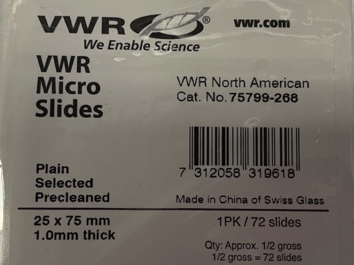 Great Quality Micro-slides | Biocompare Product Review.