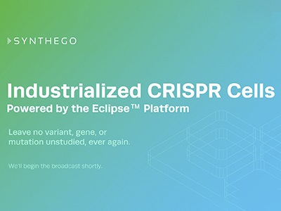 Synthego - Industrialized CRISPR Cells | Biocompare Streaming Video