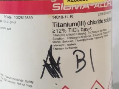 Acid Catalyzed Reaction with Titanium (III) Chloride | Biocompare.com ...
