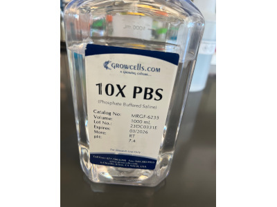High Quality PBS 10X From Growcells | Biocompare.com Kit/Reagent Review